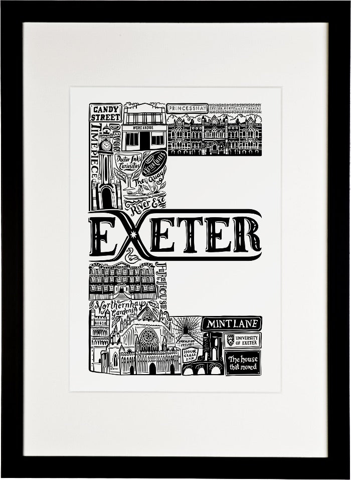 Exeter Print including University of Exeter – Lucy Loves This