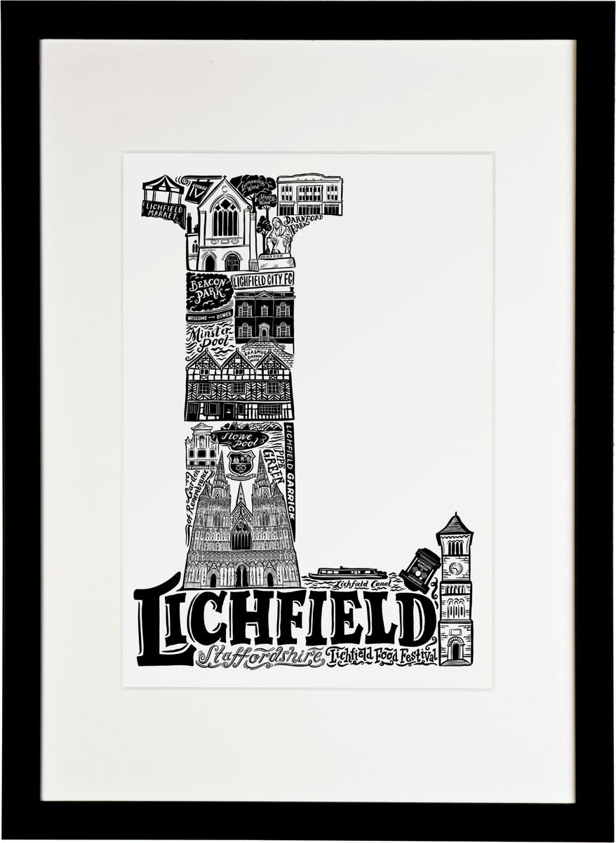 Lichfield Print- Lichfield Gift – Lucy Loves This