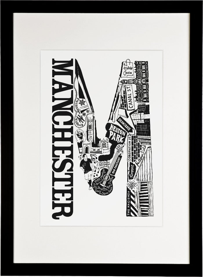 Manchester Print including University of Manchester – Lucy Loves This