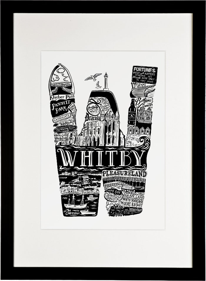 Whitby print - Whitby gift – Lucy Loves This